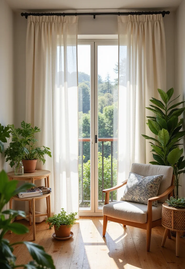 12 Balcony Curtain Ideas for Shade, Privacy, and Relaxed Living - Lawnoria