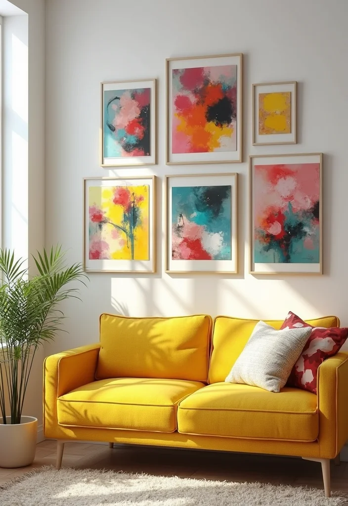 12 Yellow Sofa Living Room Ideas for Bright Cheerful Style - Lawnoria