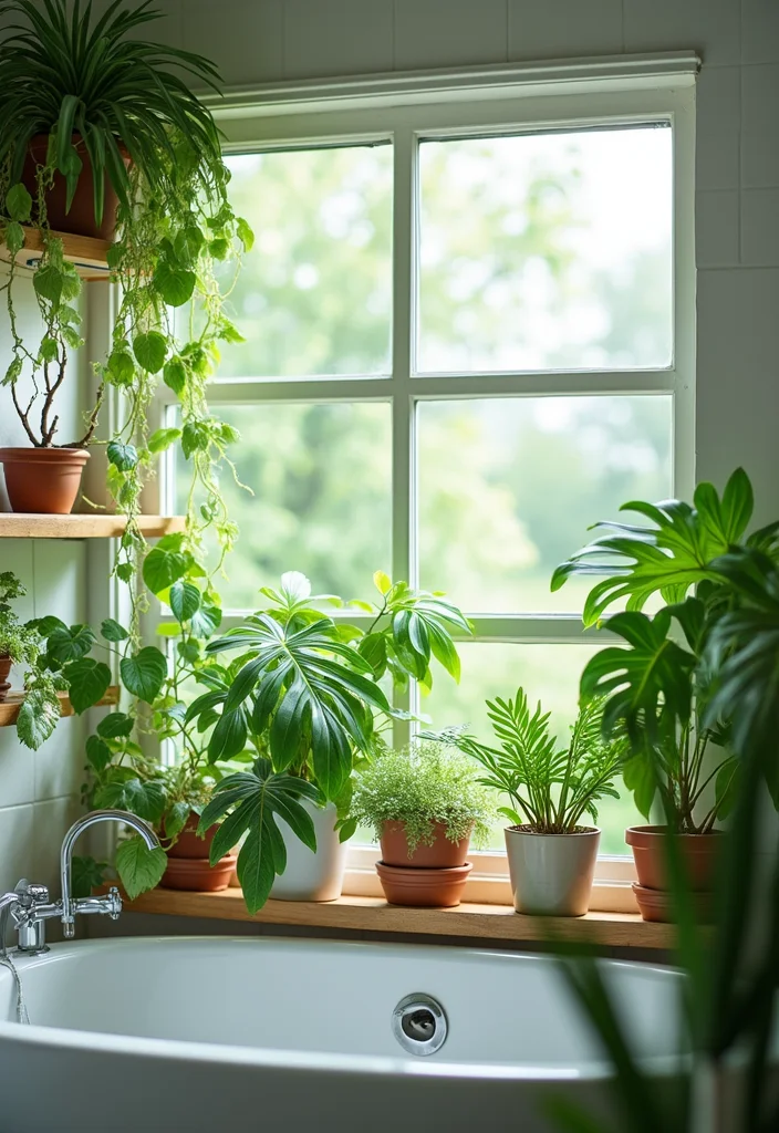 14 Green Bathroom Decor Ideas for Fresh Nature Inspired Calm - Lawnoria