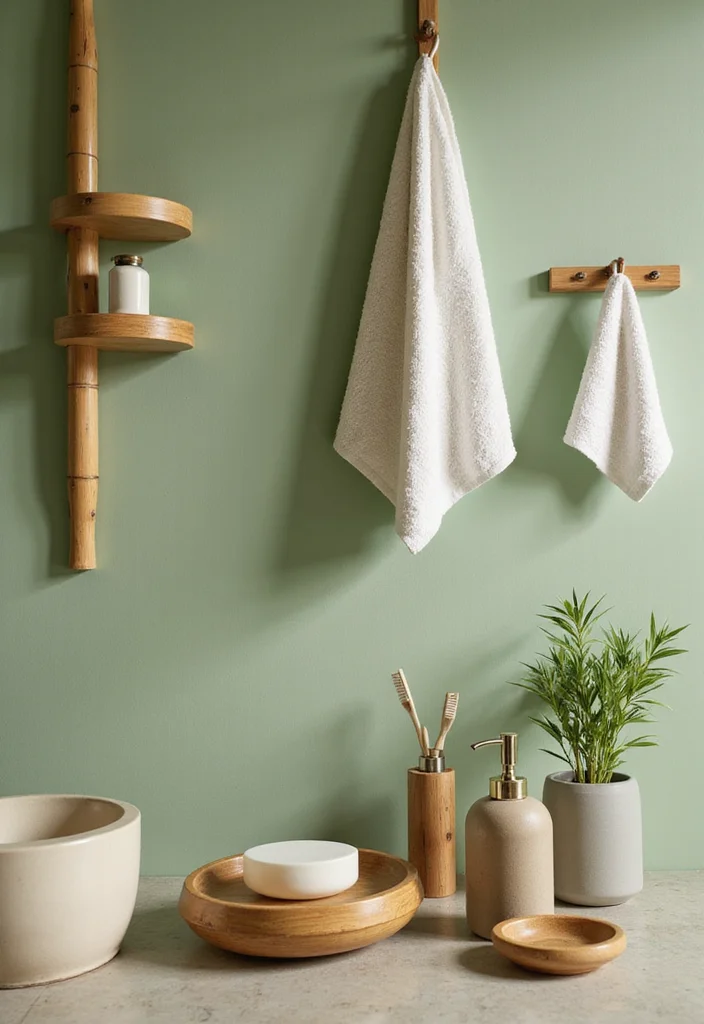 14 Green Bathroom Decor Ideas for Fresh Nature Inspired Calm - Lawnoria